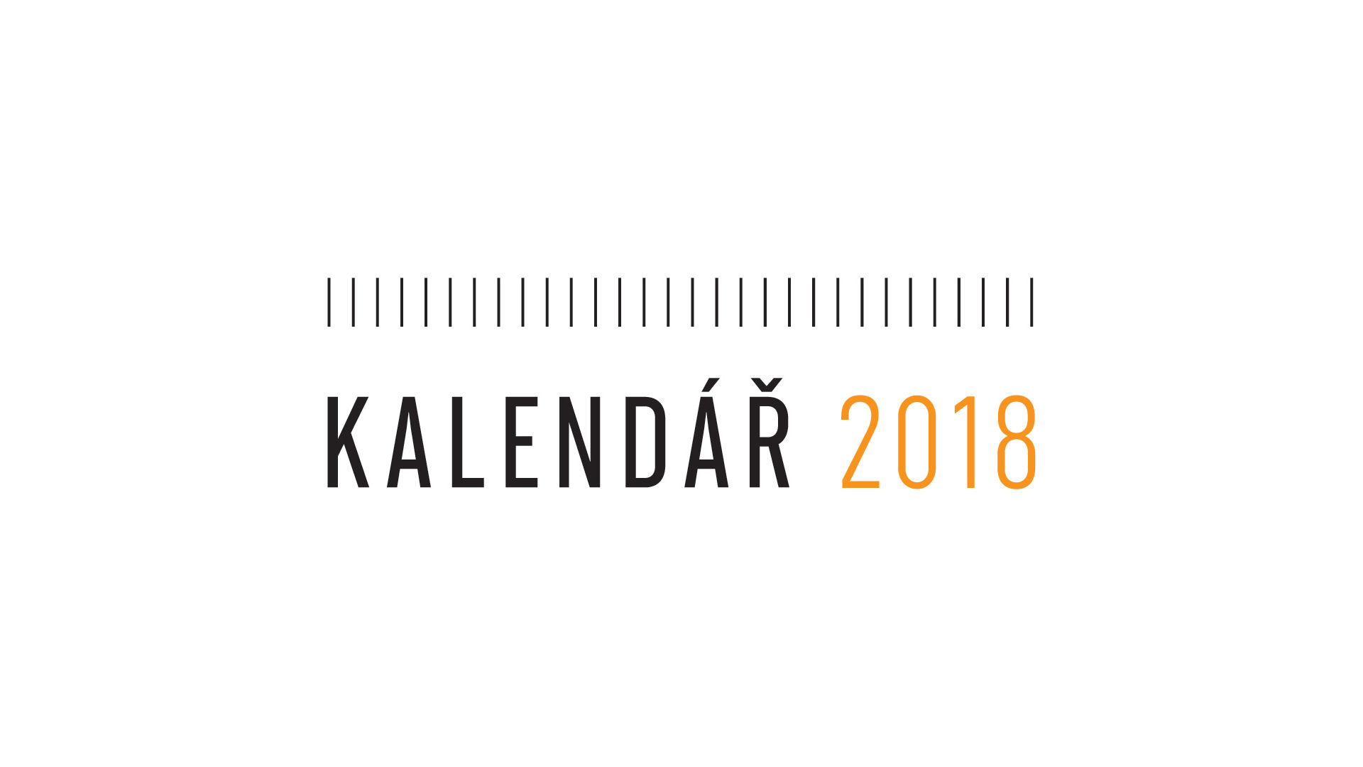 Kalendář roku 2018 - Design portál