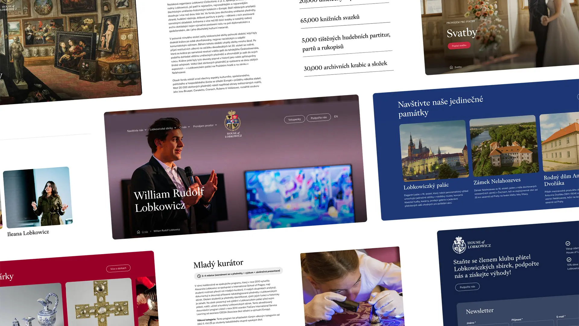 Nový web organizace House of Lobkowicz od Brainz Studios nese ovoce. Výrazně zvýšil návštěvnost ...